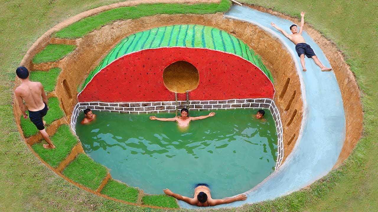 How to create an epic water slide