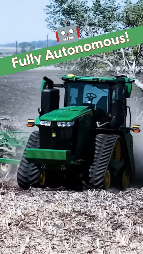 Fully Autonomous Tractor In Action!