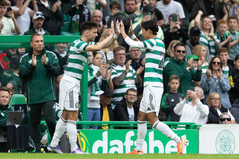 Kieran Tierney reacts to 'emotional' Celtic ovation as Hayato Inamura ...