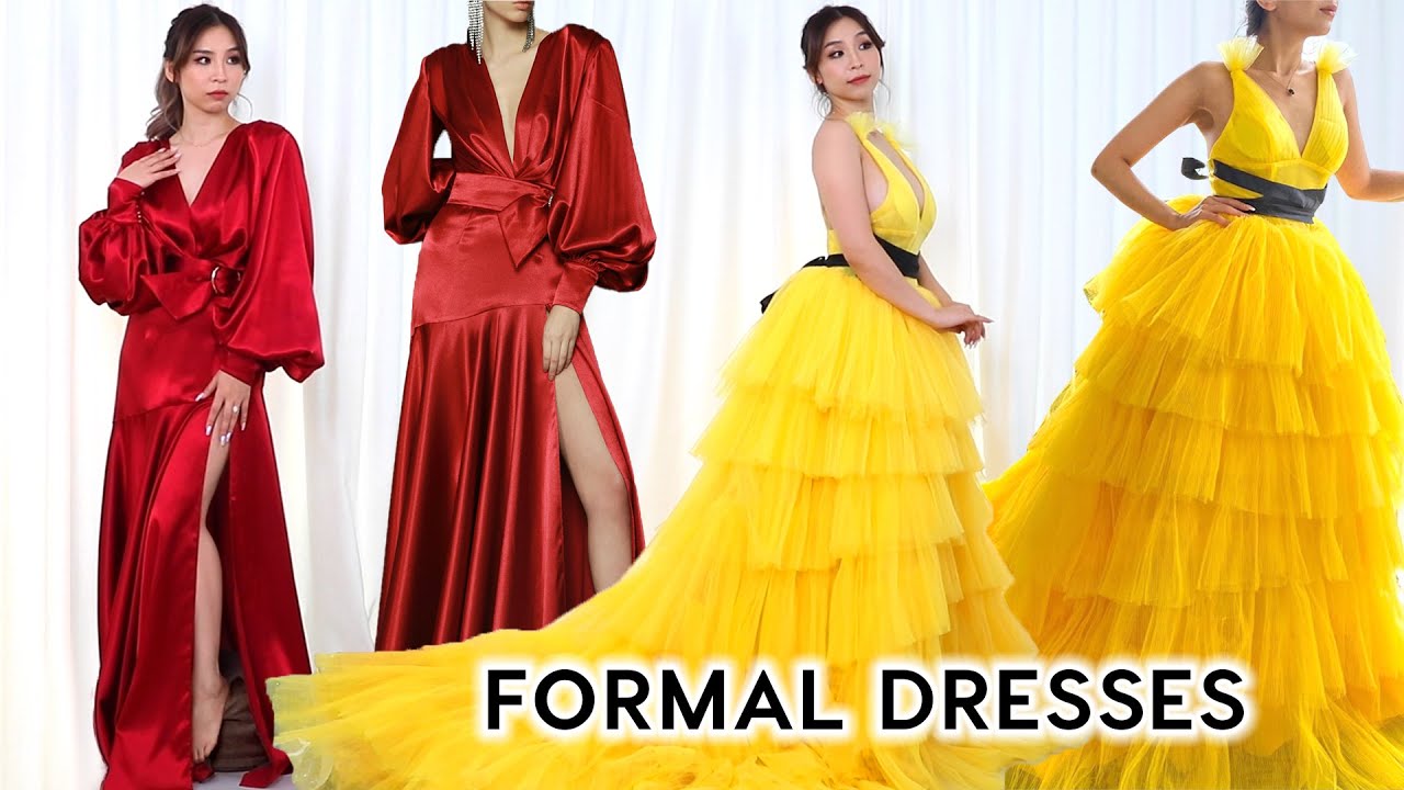 Formal Dress Try-On Haul: Stunning Evening Looks