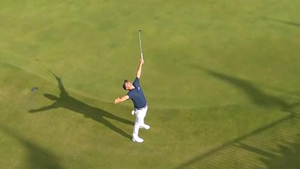 'Shanked it again!' The wildest round of the Open was an adventure