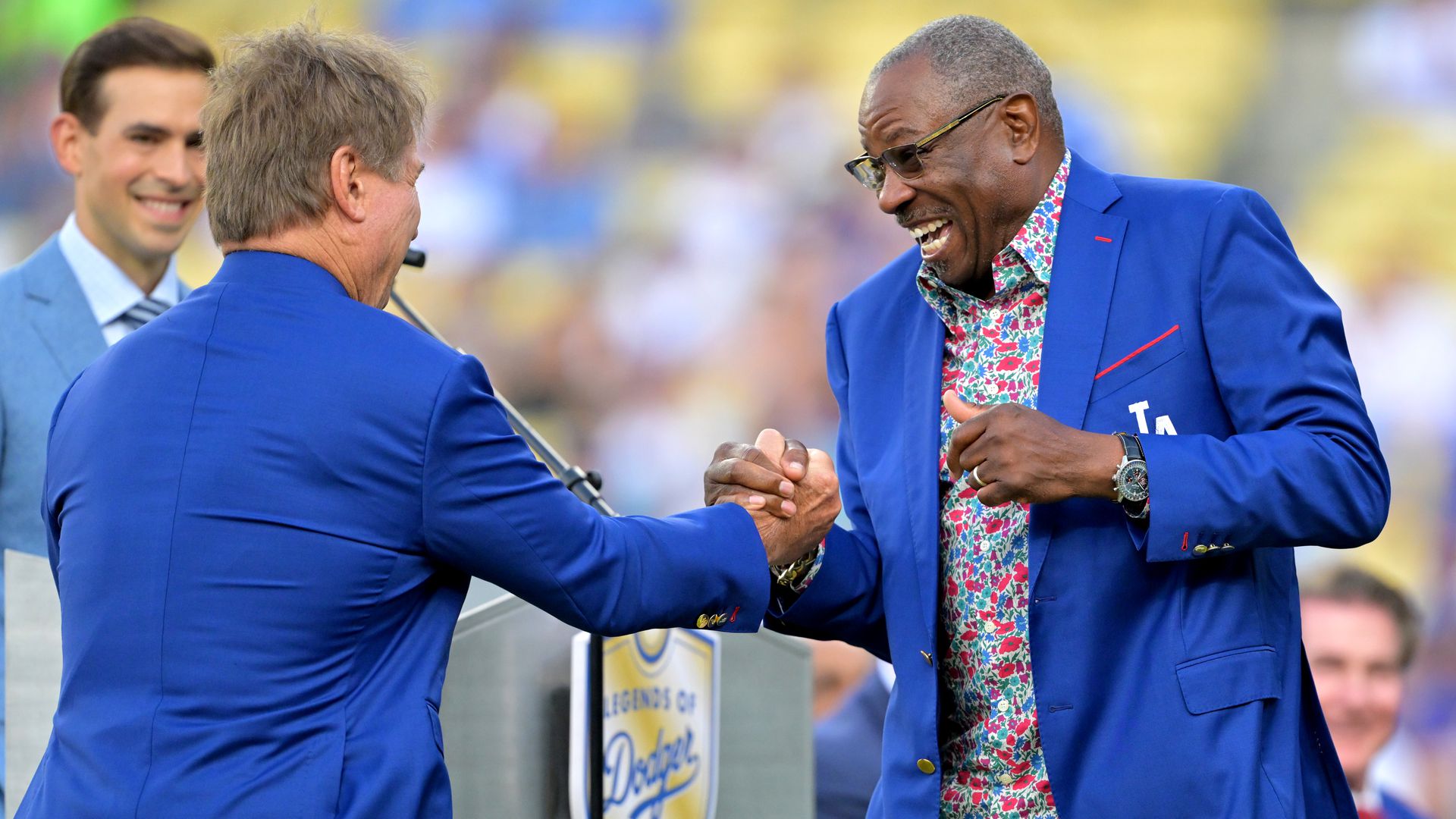 Ron Cey inducted into Legends of Dodger Baseball