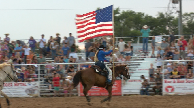 Rodeo nights in Pretty Prairie