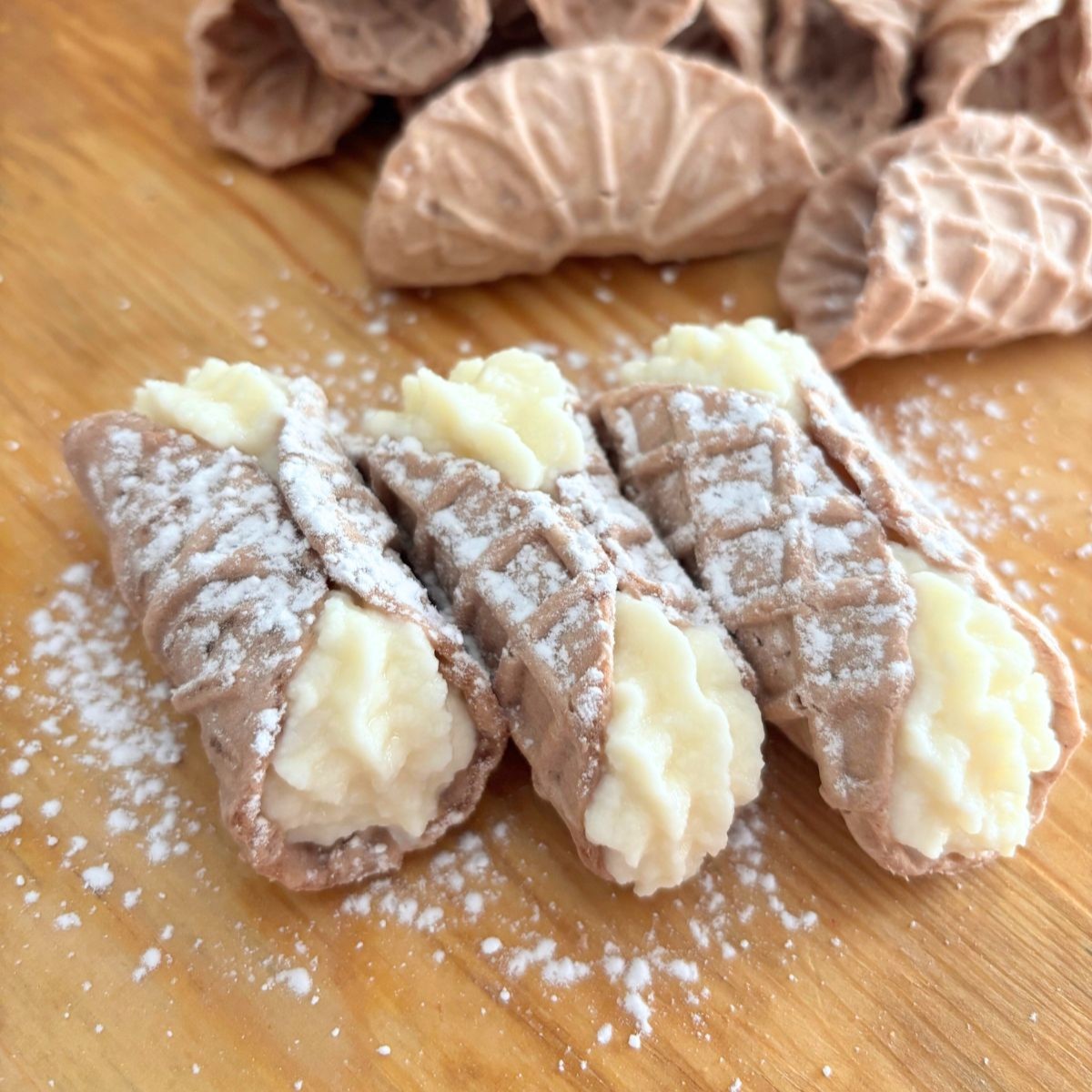 Pizzelle cannoli shells: Easy no-fry Sicilian version