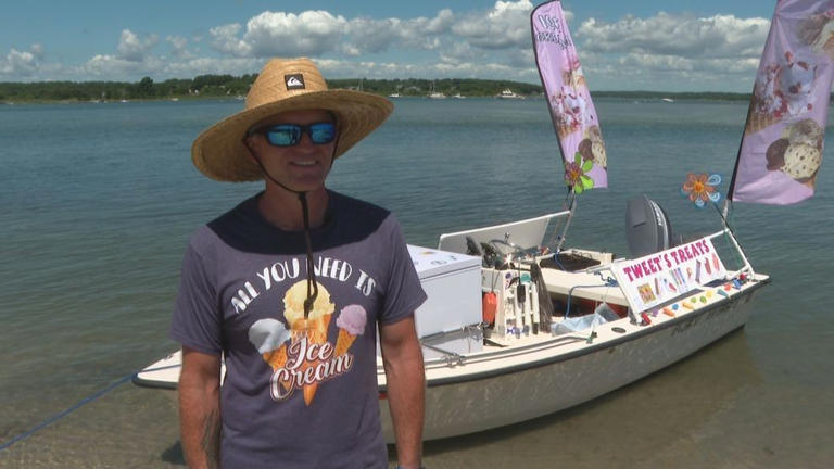 Brand new ice cream boat serves up smiles in Westport