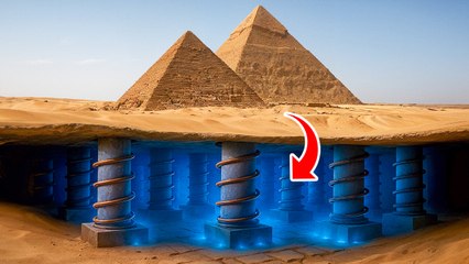 Big Underground System Discovered Near the Pyramids