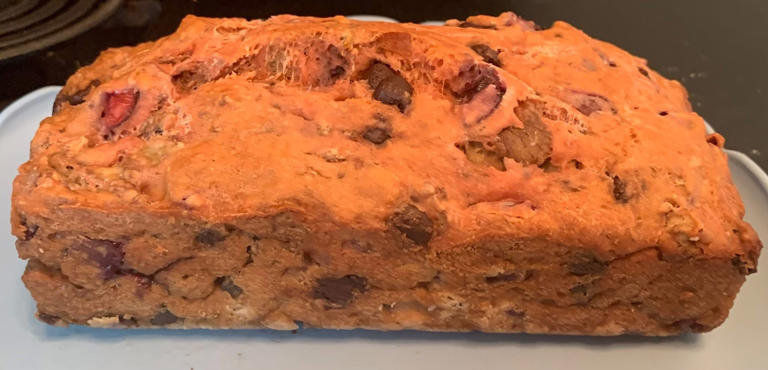 Cherry chocolate Chip bread