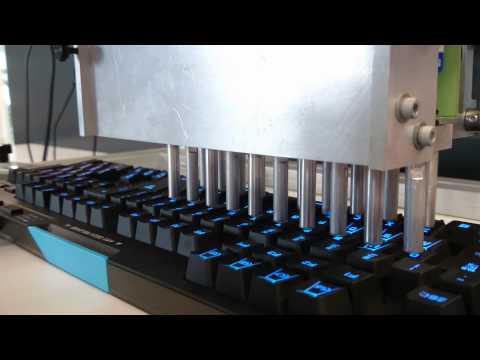 Logitech G902 Orion Spark key testing