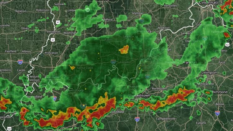 LIVE RADAR: Tracking heavy rain in Kentucky and southern Indiana