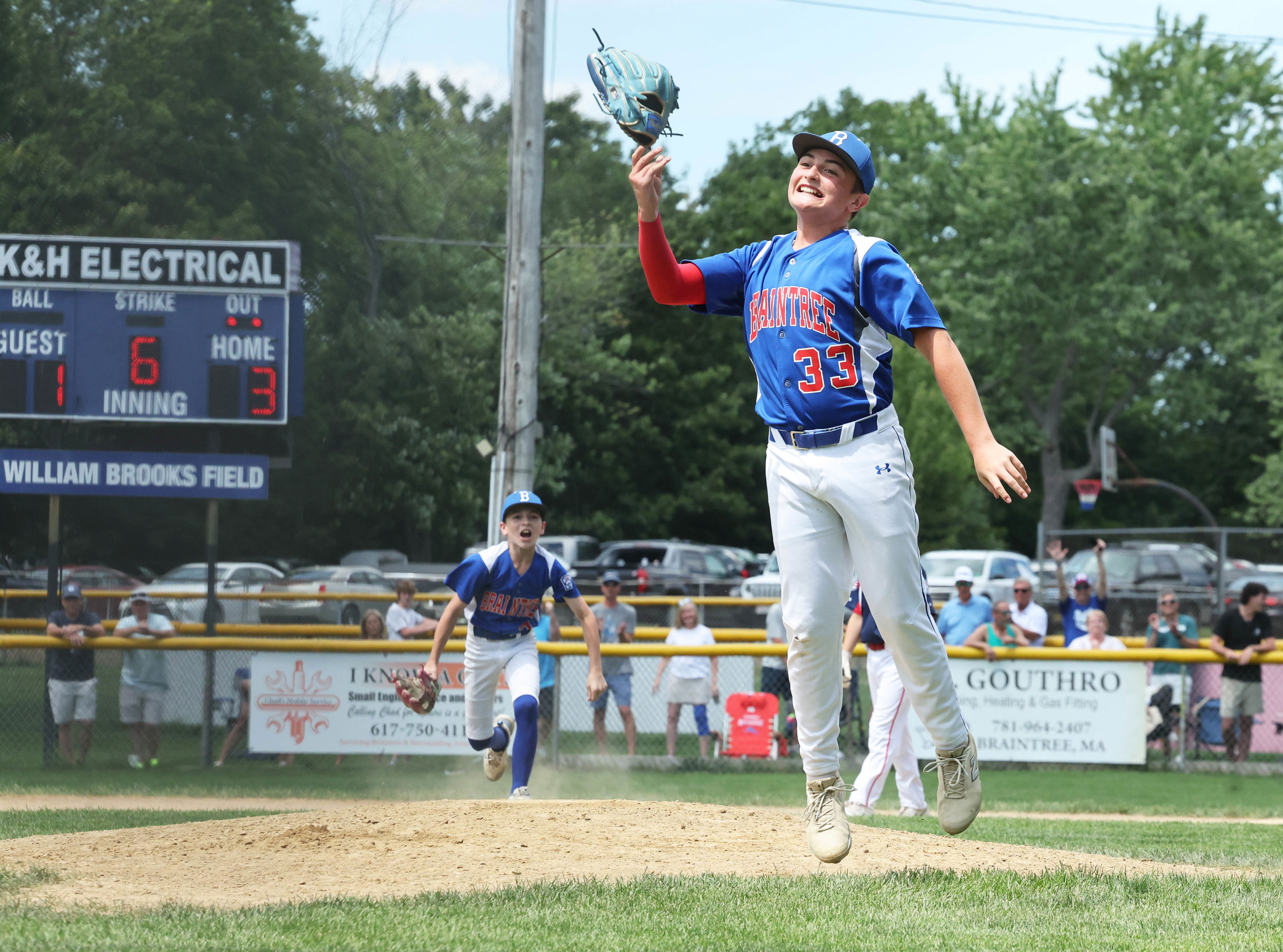 Legend of Colman Gouthro grows as Braintree American Little League wins ...
