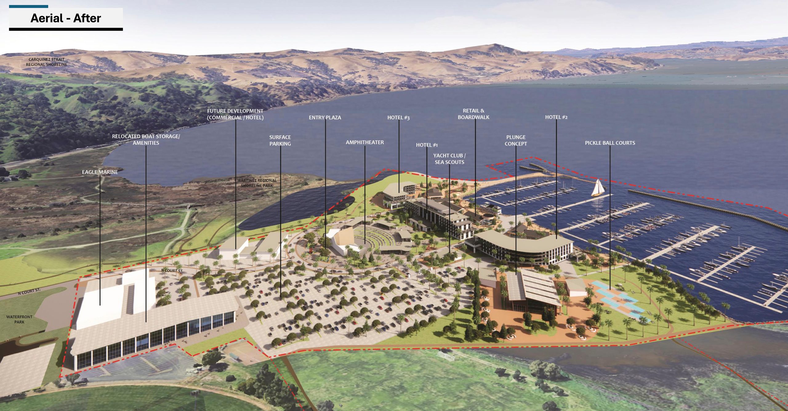 Martinez moves forward on waterfront plan with hotels, amphitheater and ...