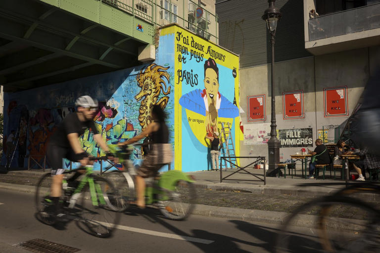 Paris unveils mural of Josephine Baker to honor her legacy