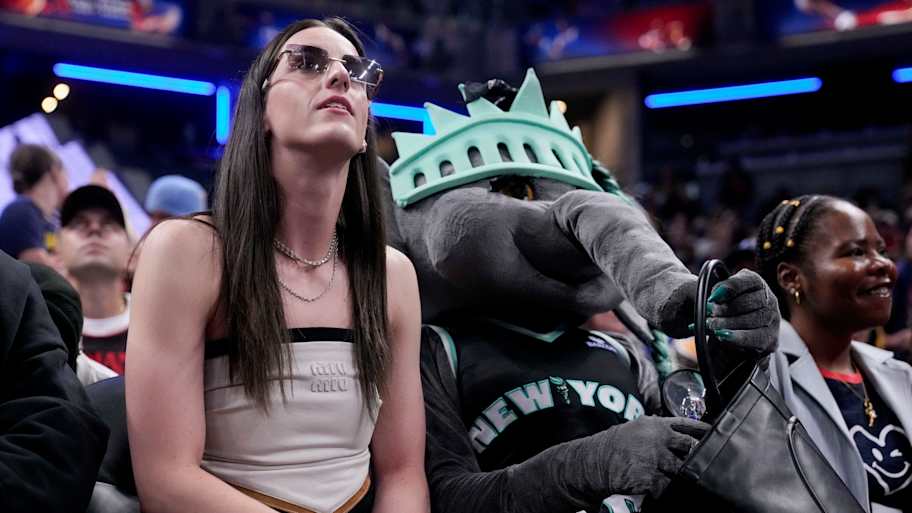 Cameras Caught Caitlin Clark Trolling Kelsey Plum During WNBA Three ...