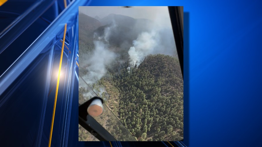 Goose Fire near Silver City at 1.8K acres, 0 containment