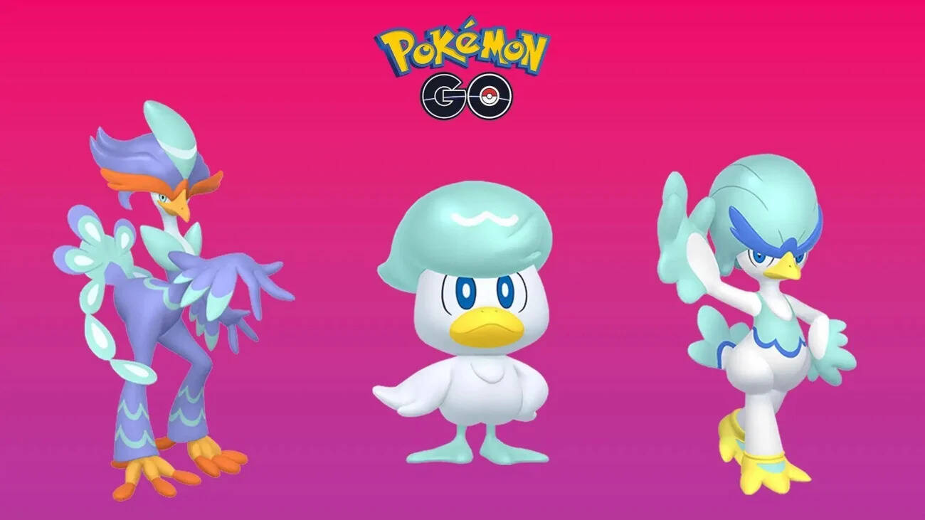How to Catch Shiny Quaxly, Shiny Quaxwell, and Shiny Quaquaval in ...
