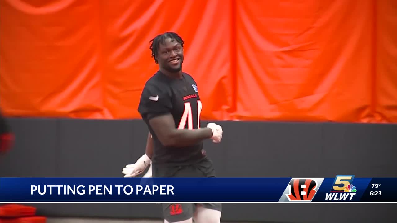 Bengals reach deal, sign 4-year contract with second-round draft pick ...