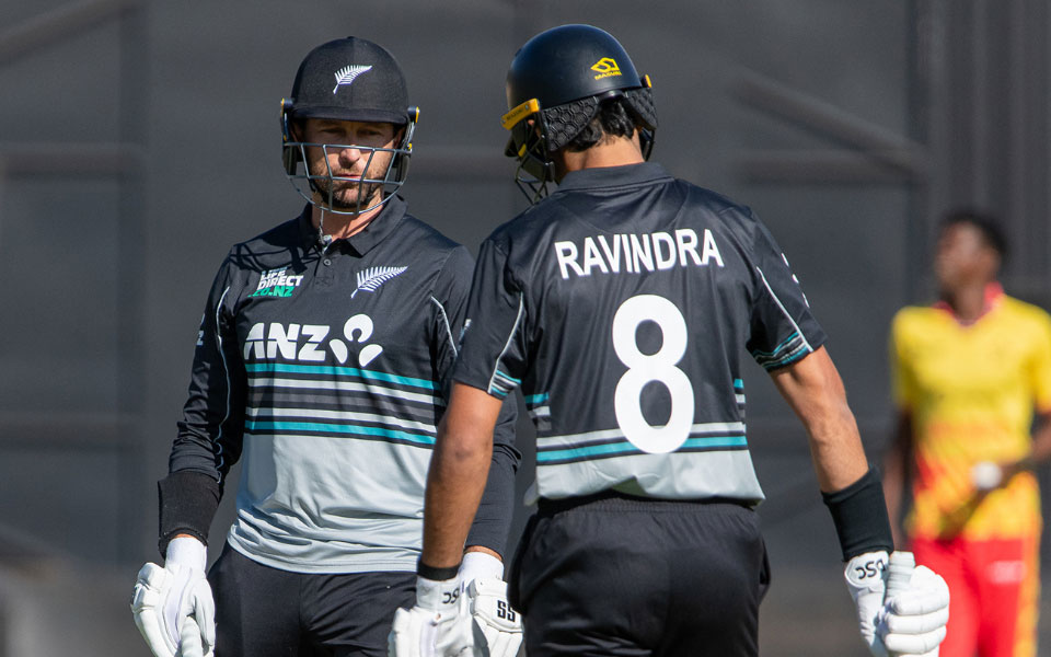 Tri-Nation Series 2025: Devon Conway's fifty headlines New Zealand's ...