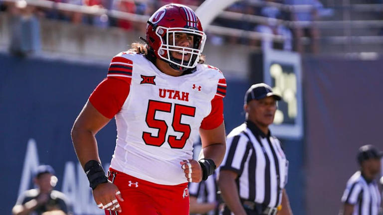 Utah star projected to be first offensive lineman taken in 2026 NFL Draft