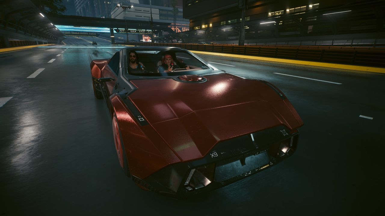 Cyberpunk 2077's 2.3 update just added the best car in the entire RPG ...