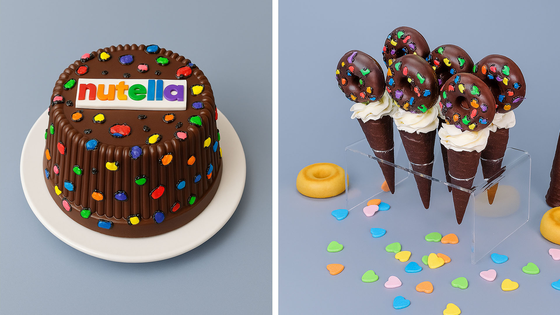 How to Make Chocolate Cake and Donut Pops with Colorful Candy Coating