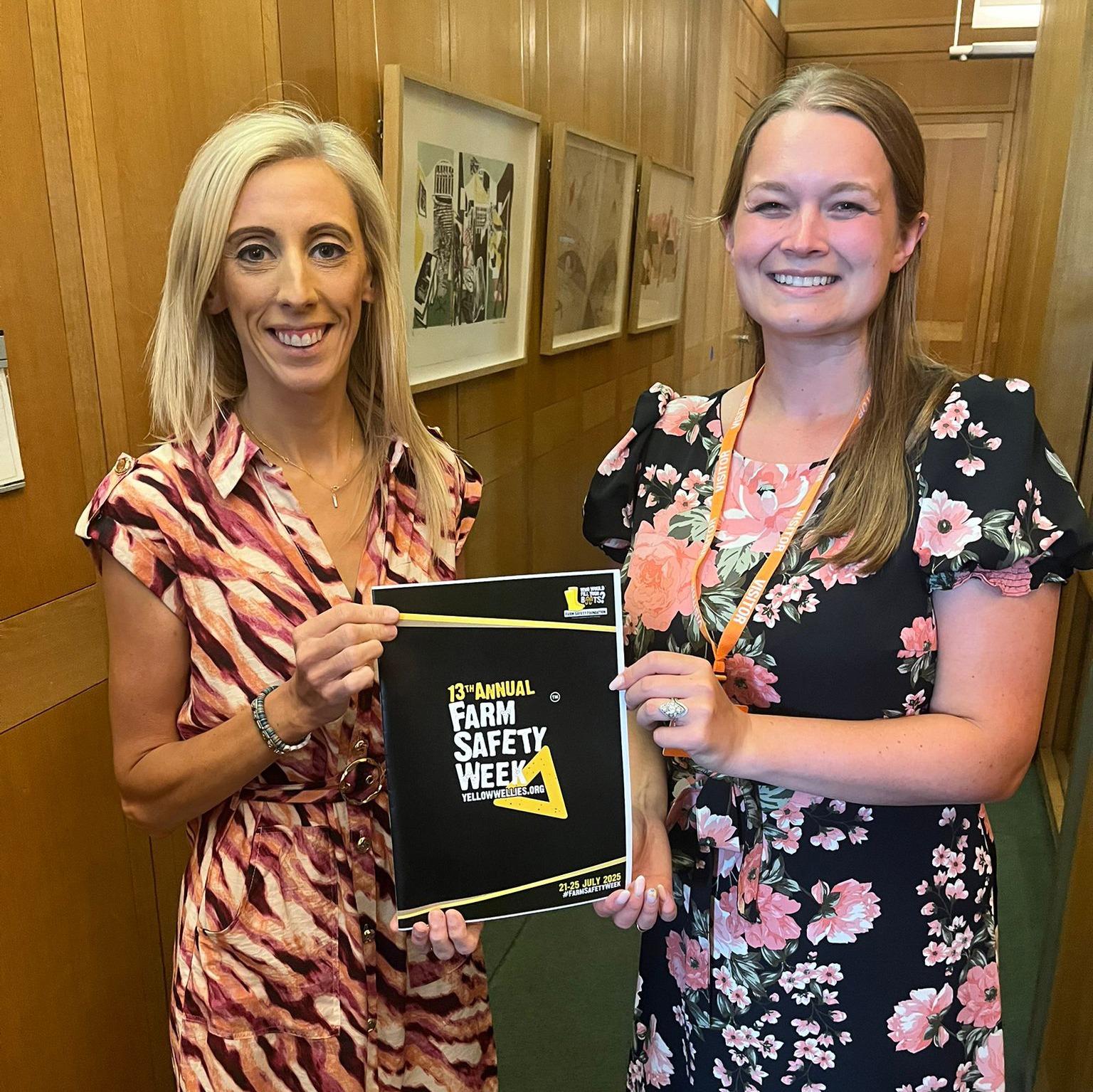 Carla Lockhart supports Farm Safety Week launch