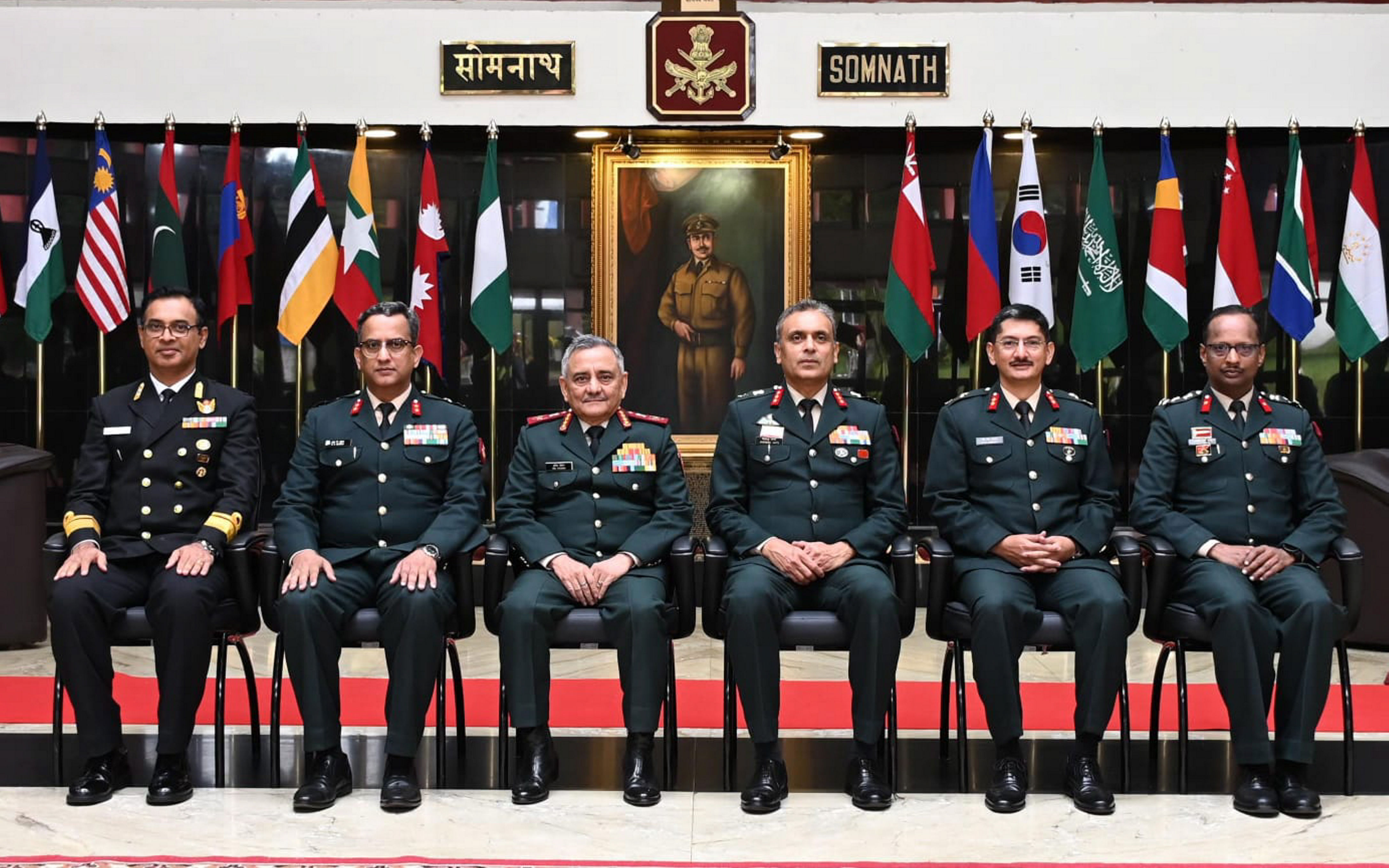 CDS Gen Anil Chauhan visits Defence Services Staff College, Wellington