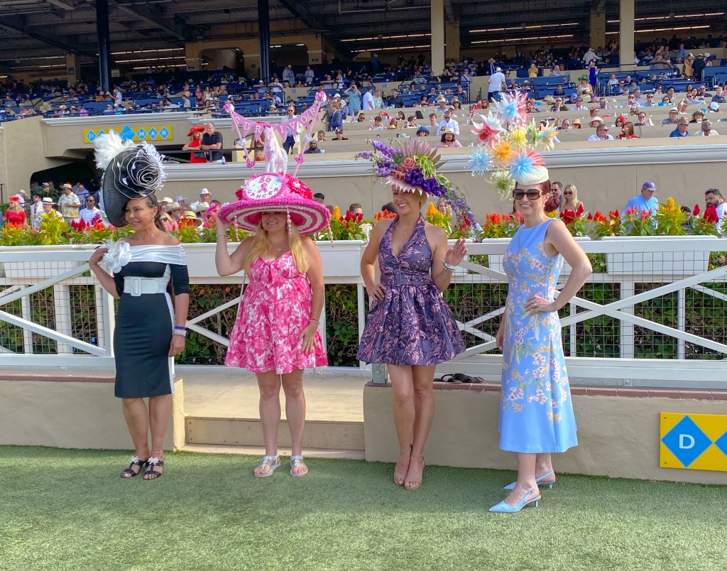 Del Mar woman wins Opening Day Hats Contest