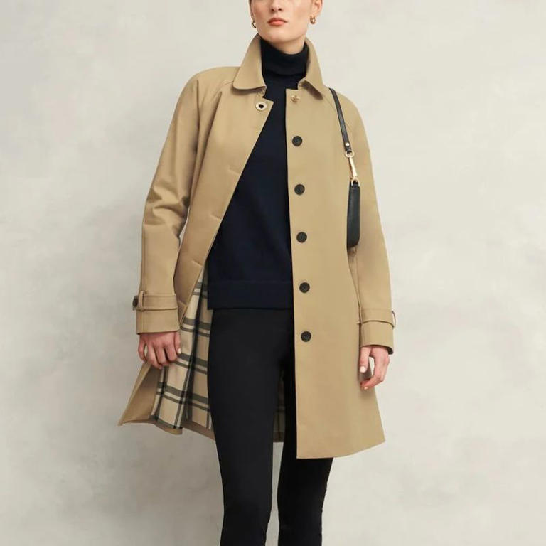 I'm already excited for autumn thanks to this designer-looking trench ...
