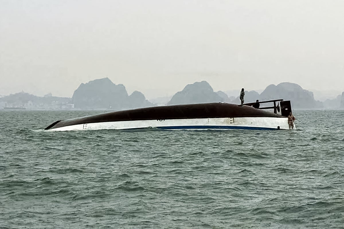 At least 38 people dead after Vietnam tourist boat capsizes in Ha Long Bay