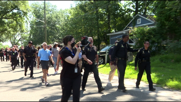 Jacksonville sheriff, community leaders walk JSO's District 5 to tackle ...