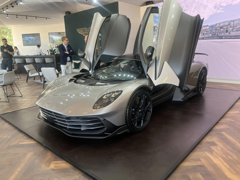 The F1-Inspired Hybrid Supercar Aston Martin Just Showed Off At Goodwood