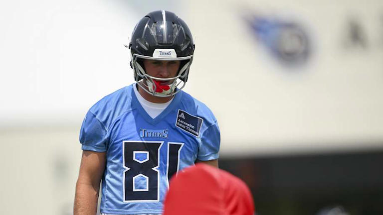 One Titans TE is Odd Man Out