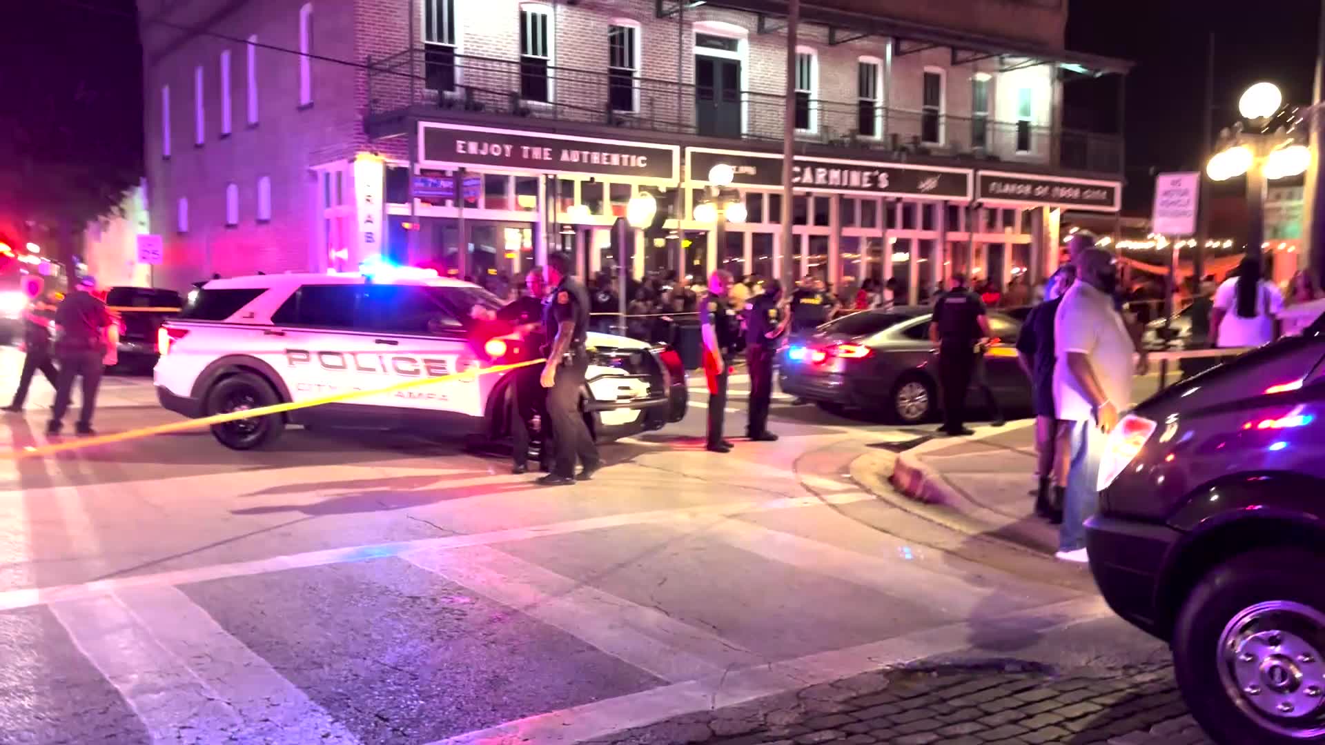 4 injured in early-morning pedestrian crash