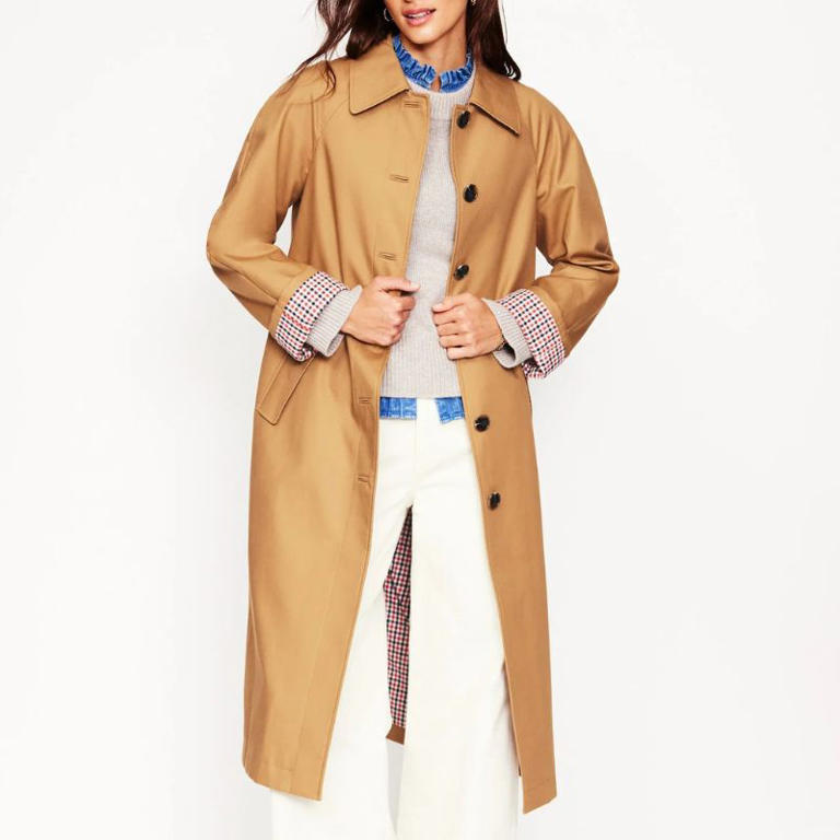 I'm already excited for autumn thanks to this designer-looking trench ...