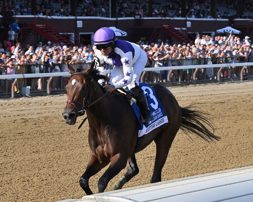 'This Horse Was Ready': Front-Running Scottish Lassie Takes CCA Oaks By ...