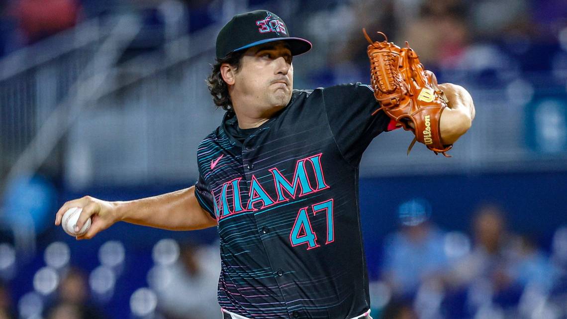 Cal Quantrill delivers six shutout innings as Marlins down Royals 3-1