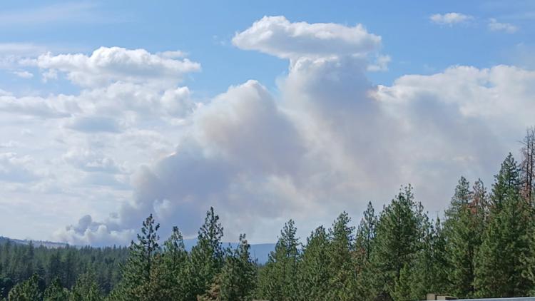 UPDATE: Lake Spokane fire burns 2,300+ acres in Stevens County ...