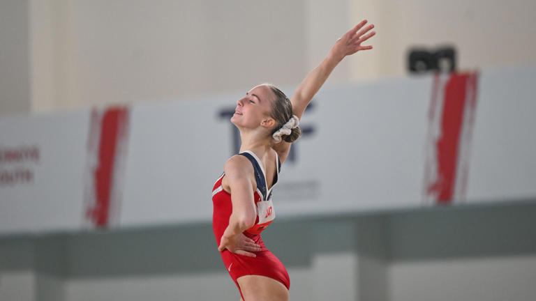 Claire Pease wins Saatva U.S. Classic gymnastics title