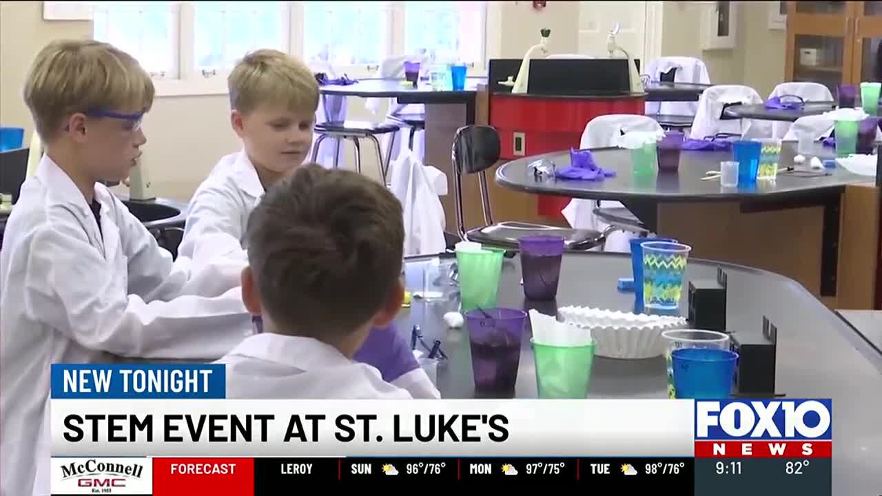 St. Luke’s holds STEM+M event