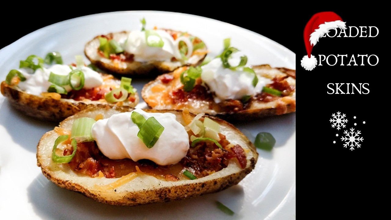 Loaded Tattie Skins | Easy Potato Skins Recipe | TGI Fridays Inspired Snack