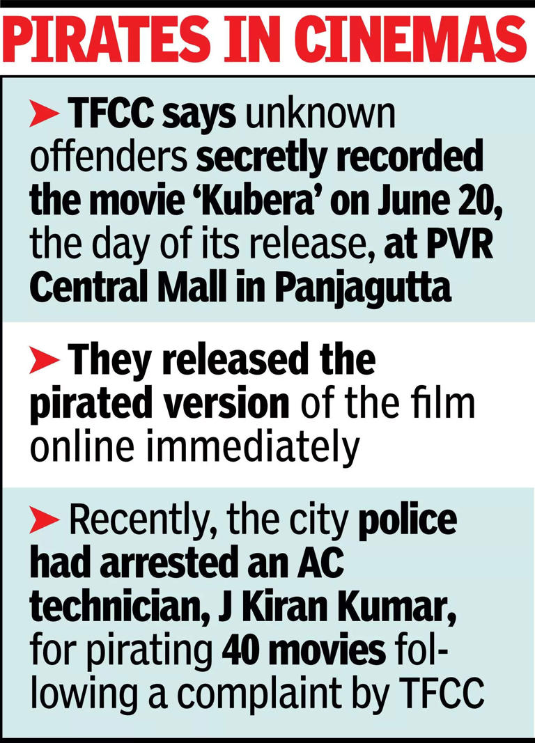 Piracy hits 'Kubera' after release; police scan ticket data, Telugu ...