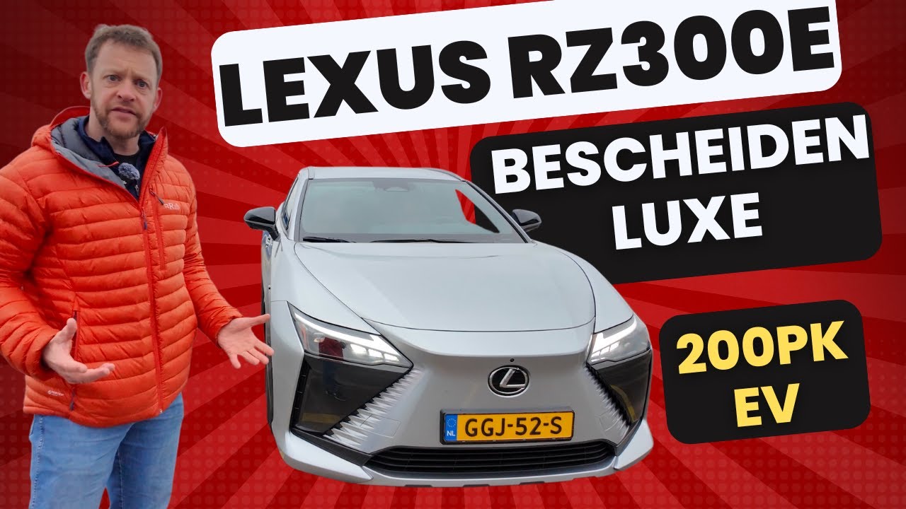 LEXUS RZ 300e – Luxe & Rust in een Stylish EV-Jasje: Stille Kracht op ...