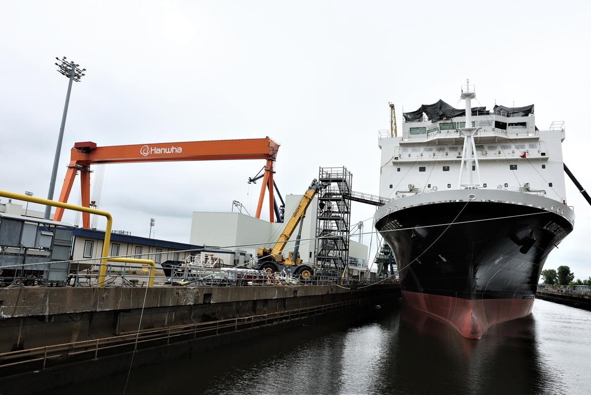 Hanwha Philly Shipyard mulls joining U.S. Navy ship project