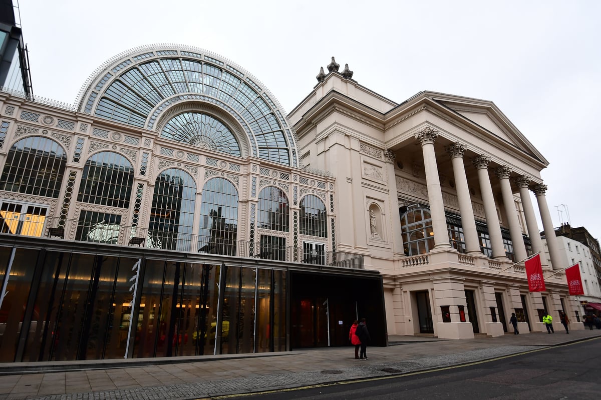 Royal Opera House chaos as cast member unfurls Palestinian flag on stage