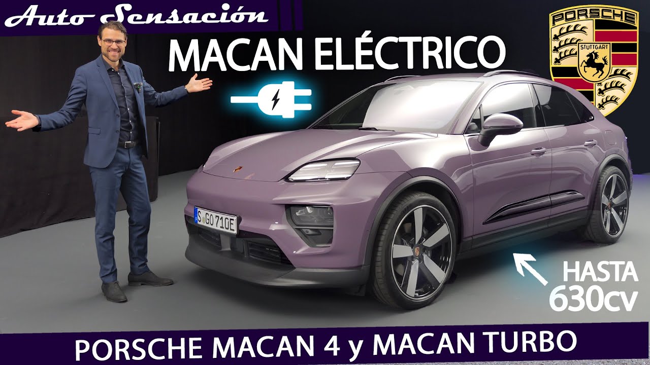 Porsche Macan Eléctrico | Presentación y prueba del primer SUV ...