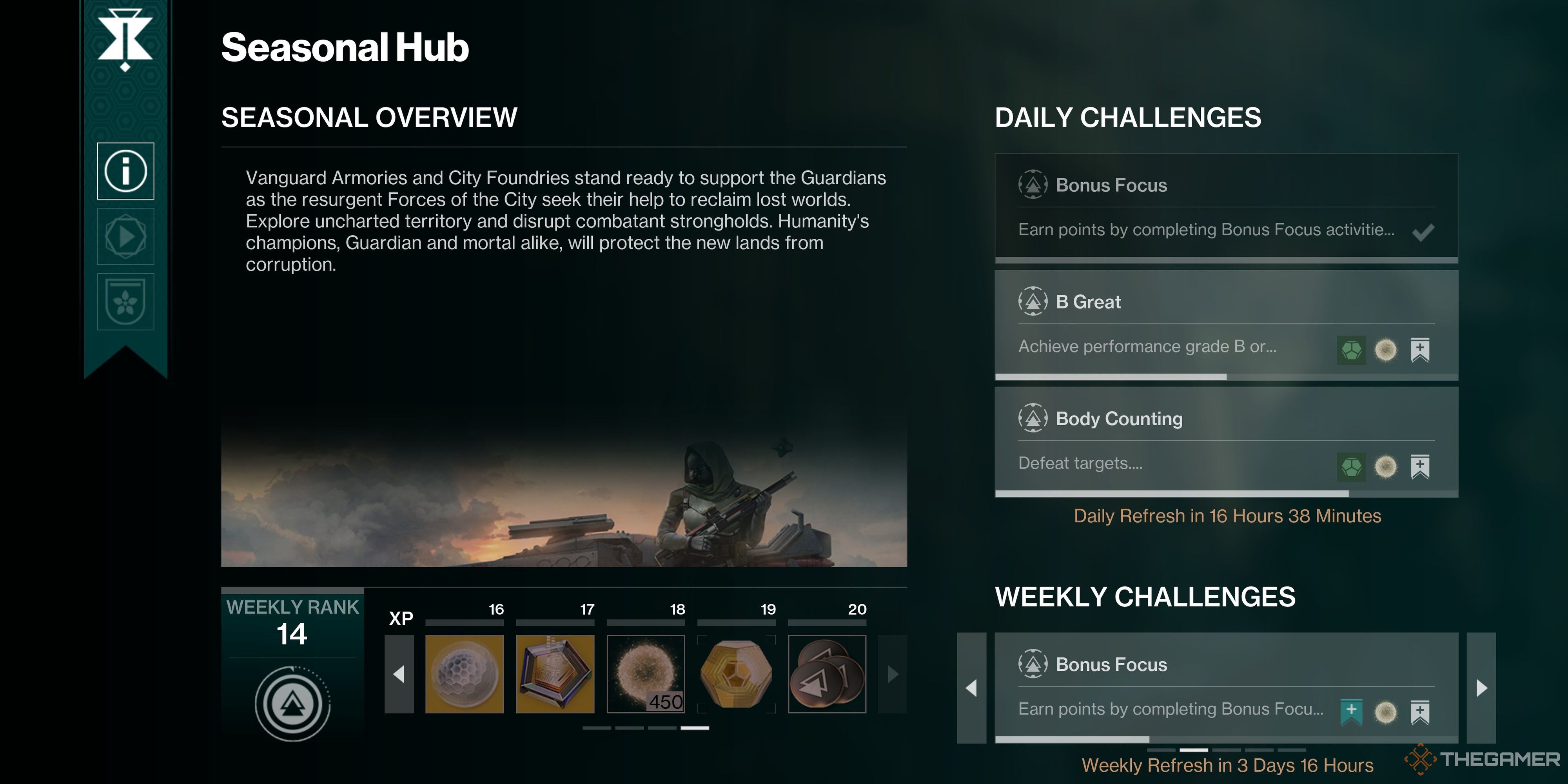 All Seasonal Hub Rewards In Destiny 2: The Edge Of Fate
