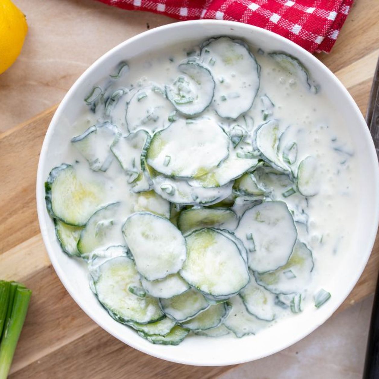 “Je prépare cette salade de concombre depuis 20 ans quand il fait chaud ...