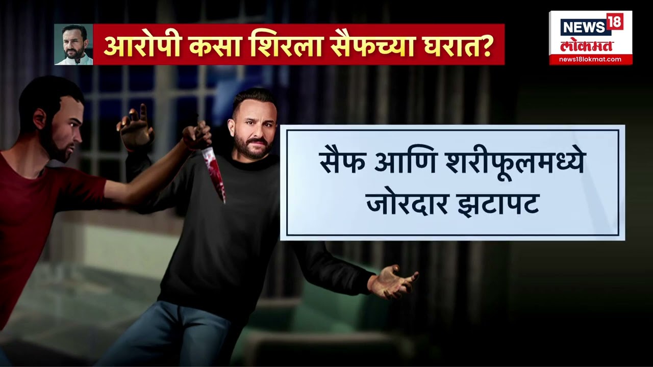 Saif Ali Khan Attacked: सैफ अली खान हल्ला प्रकरणी मोठी अपडेट Marathi News