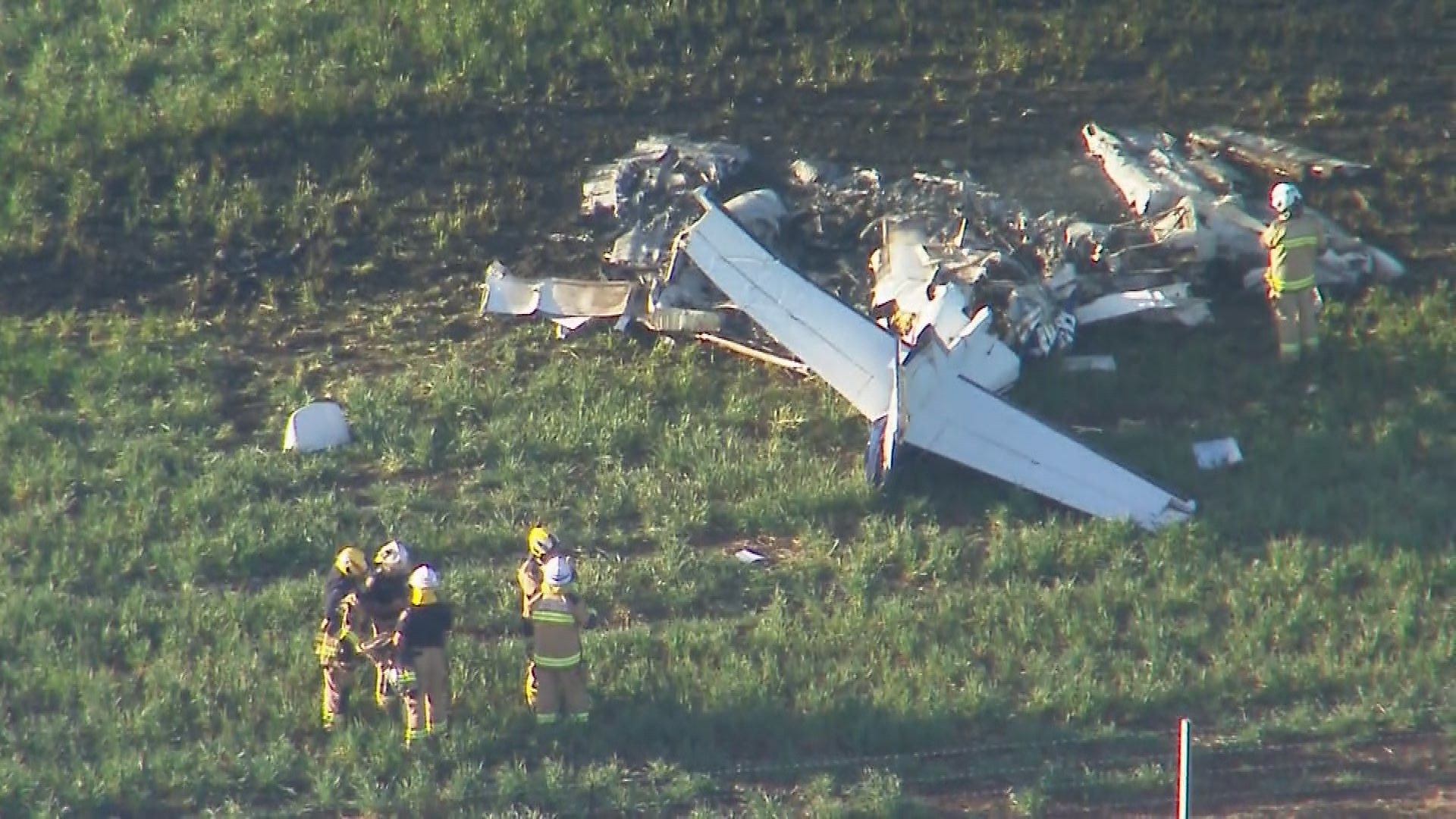 Two dead after plane explodes in 'fireball'