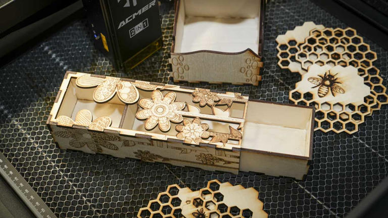 I tested this workshop laser engraver that cuts wood and marks metal ...
